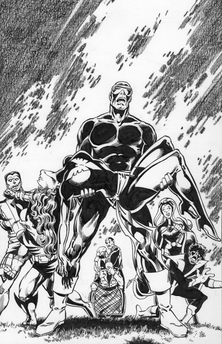 X-MEN #136 Recreation – Joe Rubinstein Art